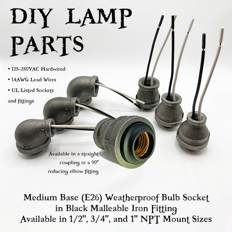 Table Lamp With 2 Sockets - Etsy