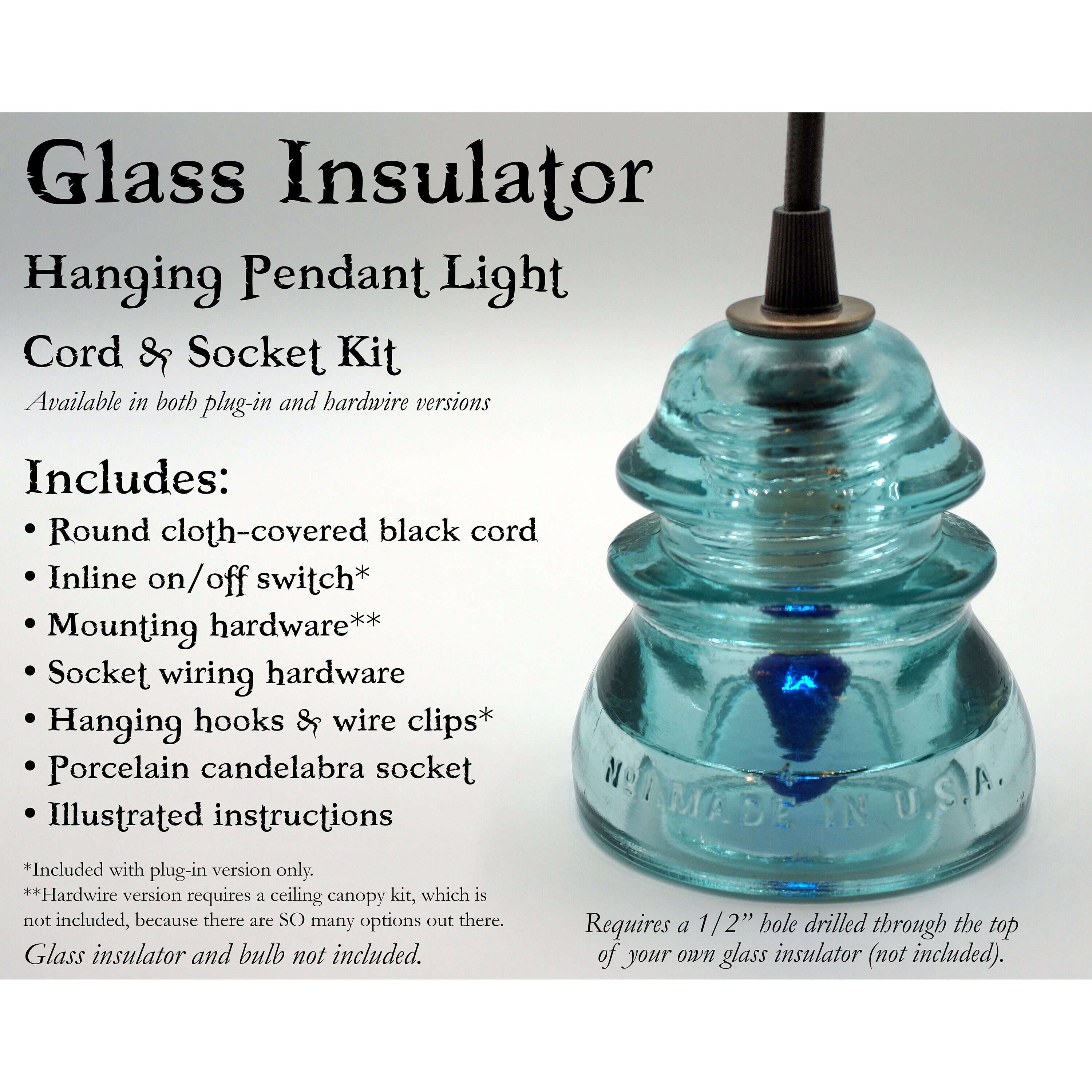 Glass Insulators Diy
