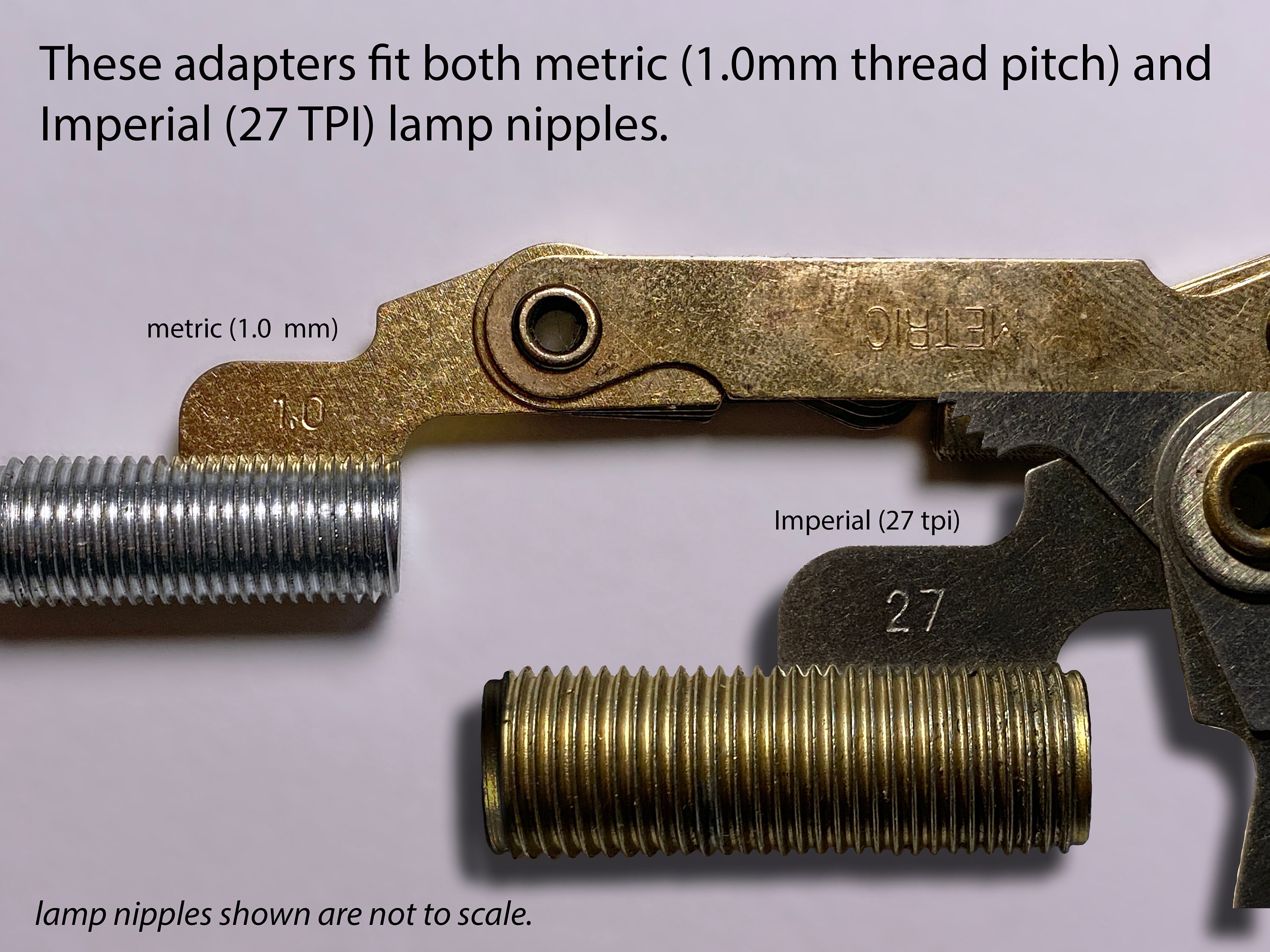 1/2 3/4 1 NPT pipe thread to 1/8 IPS | Etsy