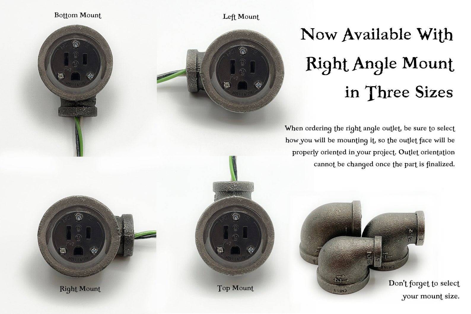 15A 125VAC Grounded Outlet Module for Steampunk Industrial - Etsy