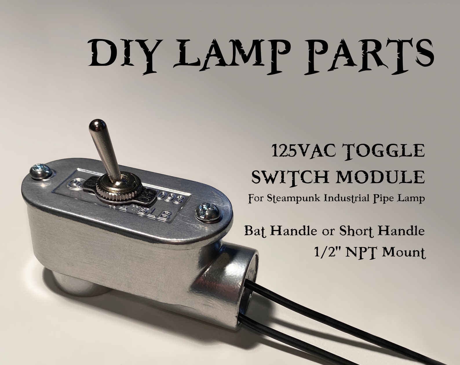 On/off Toggle Power Switch Module for Steampunk Industrial - Etsy