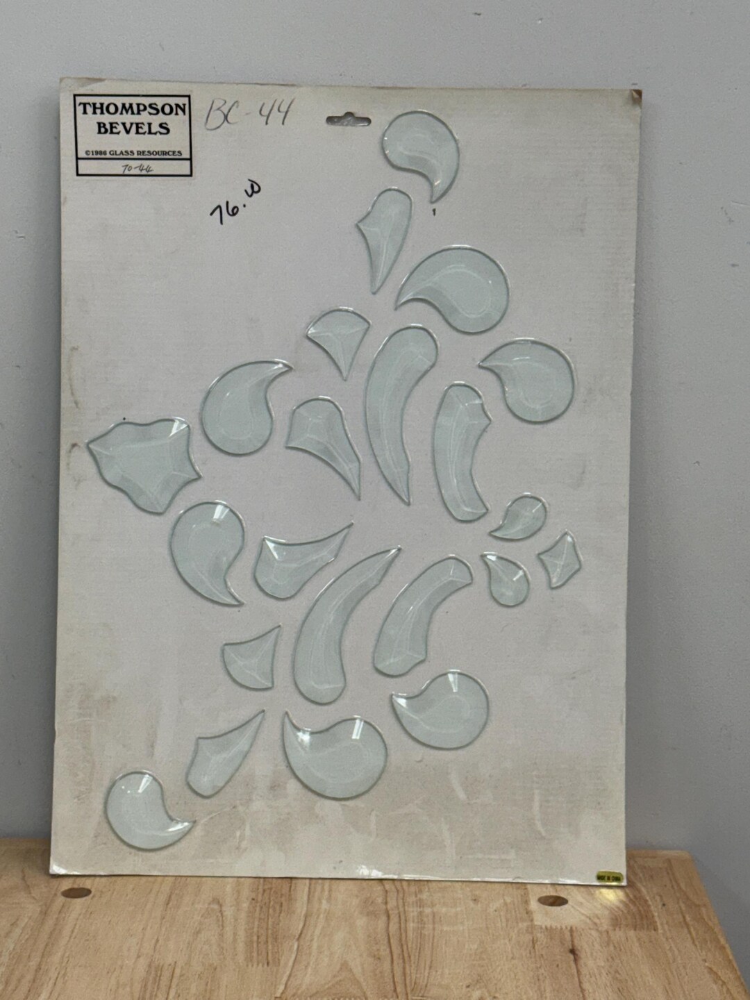 Thompson Bevel Stain Glass Clusters - Etsy