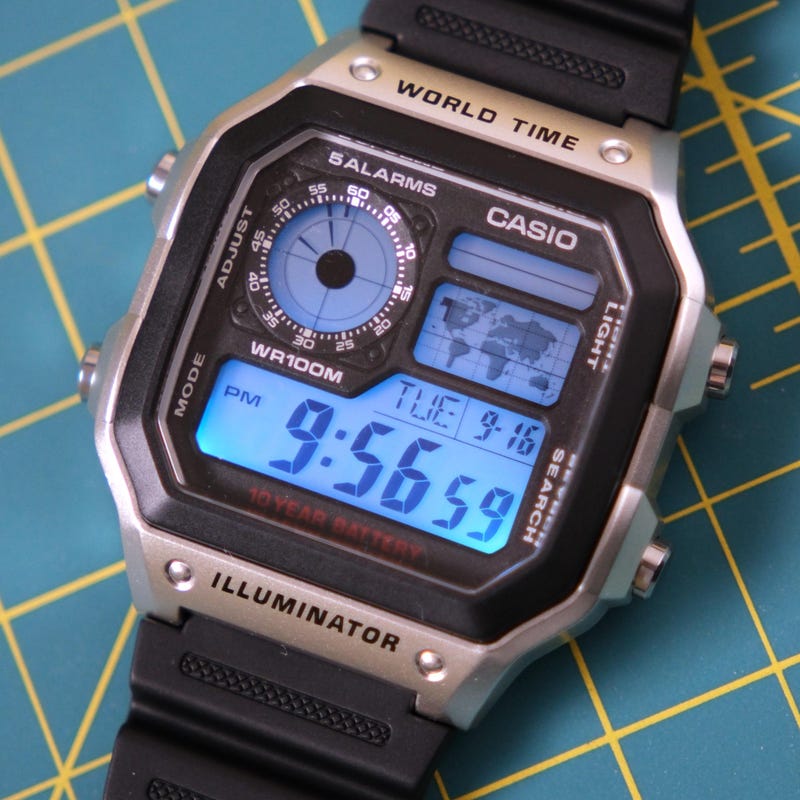 Custom Casio Ae1200 Metal Mod - Etsy