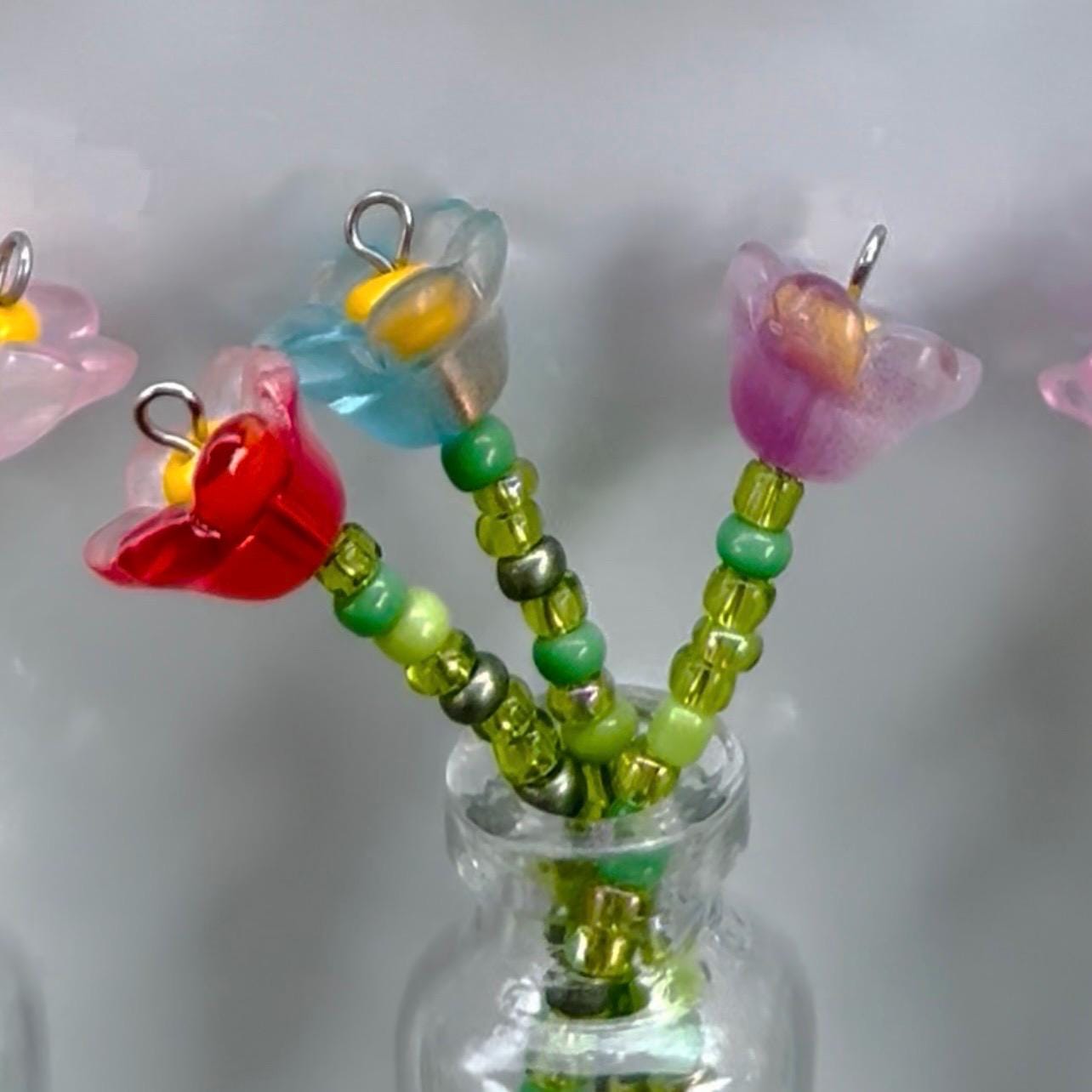 Beaded Flower Bouquet Magnets - Etsy