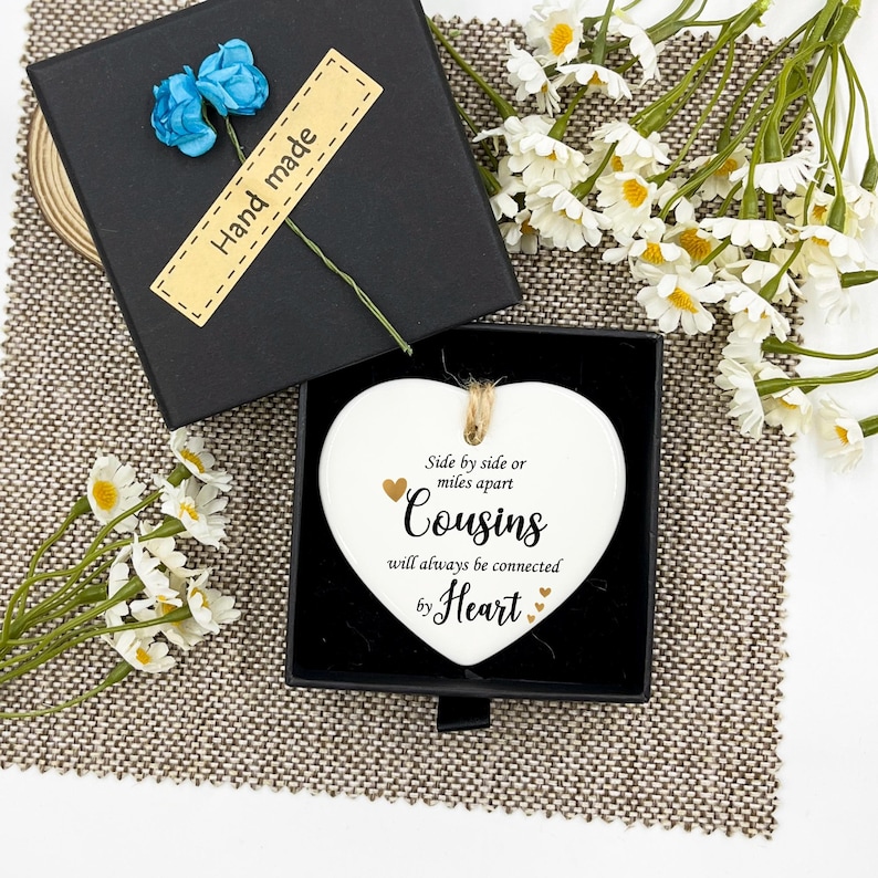 Personalized Cousin Gift, Custom Cousin Ornament, Birthday Gift for ...