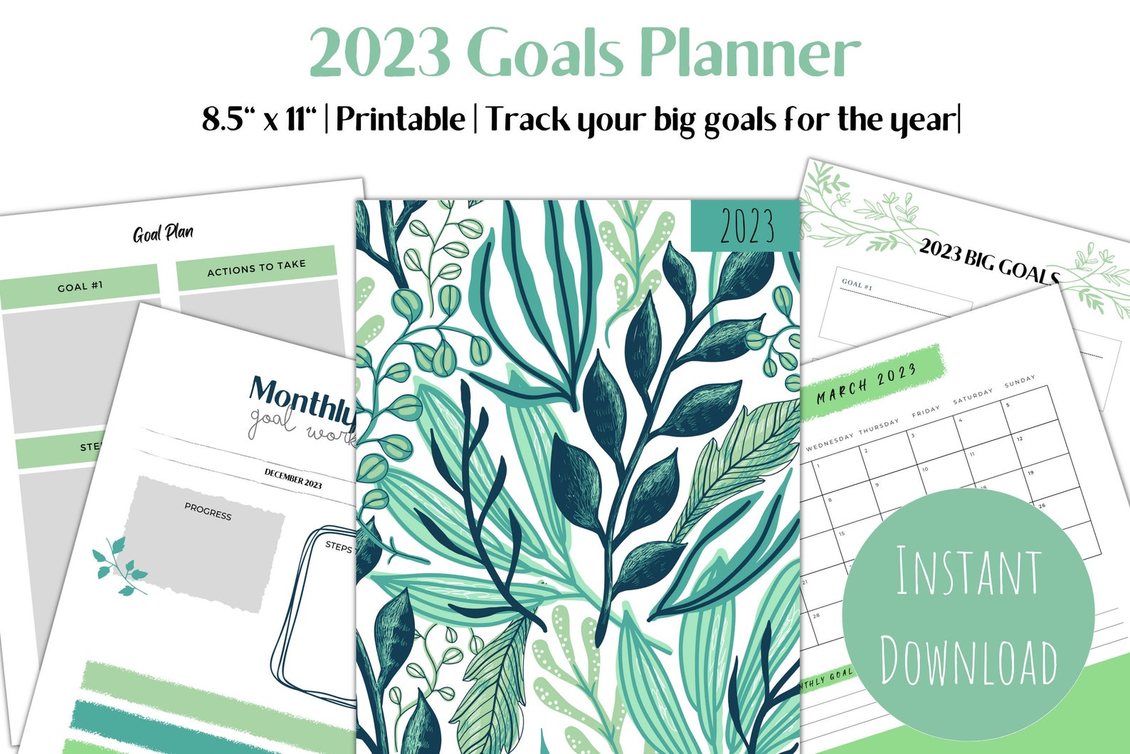 2023 Goal Planner Goal Tracker Printable Goal Tracker - Etsy 2023 Goal Planner Goal Tracker Printable Goal Tracker - Etsy