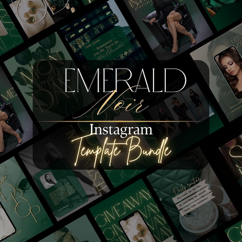 Jewel Tone Social Media - Etsy