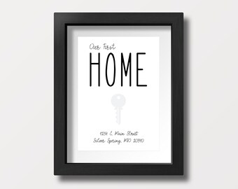 Our First House Key - Etsy