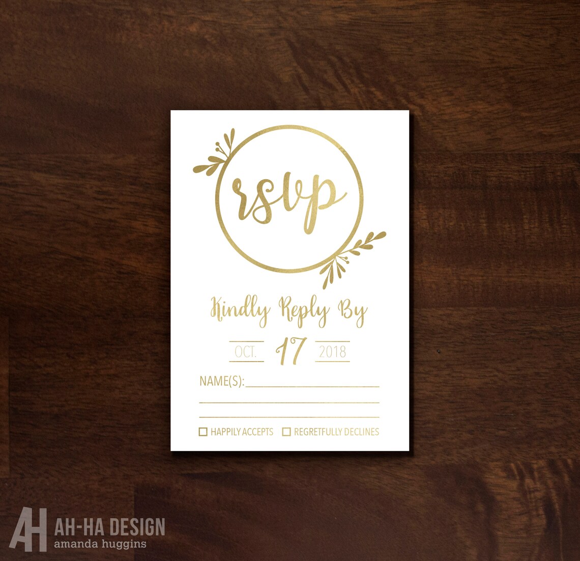 Illustrated Circular Floral Wedding Invitation Digital - Etsy