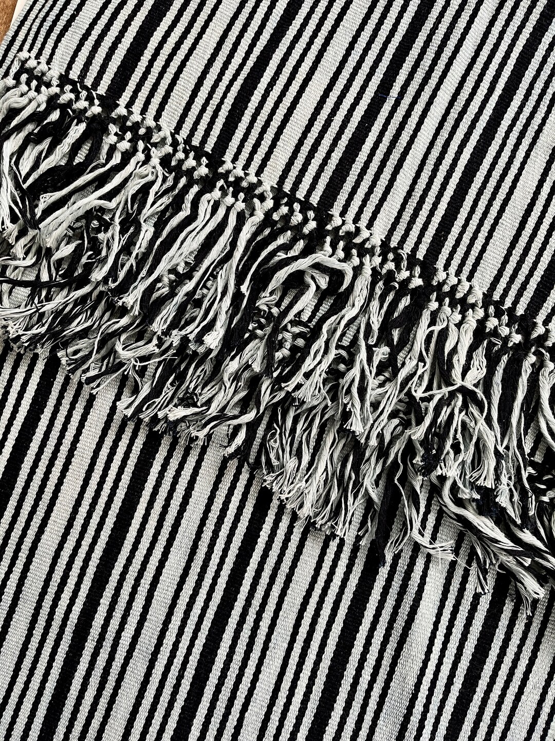 Guatemalan Textile Indigo and Natural - Etsy