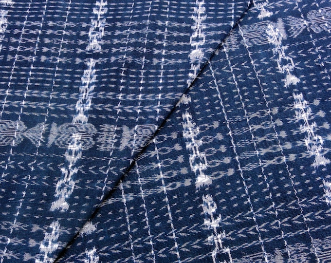 Guatemalan Indigo Ikat Corte THREE - Etsy