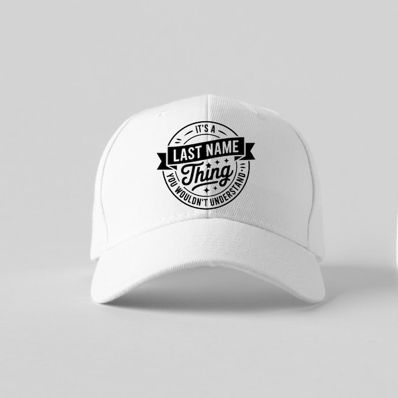 Personalized Family Name SVG: Custom Last Name Print (digital Download ...