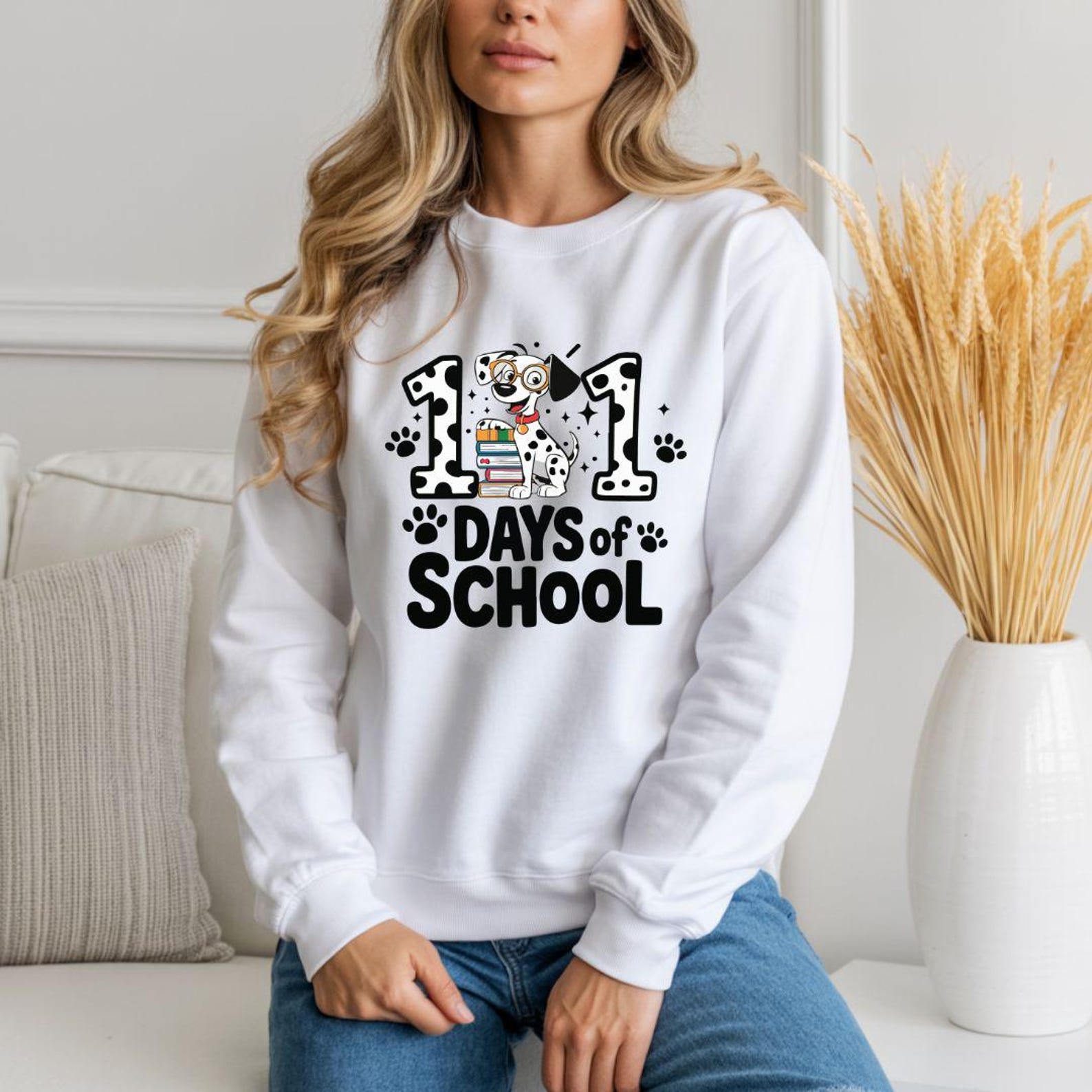 101 Days of School Svg 101 Dalmations Svg 101 Days of School Dalmatian ...