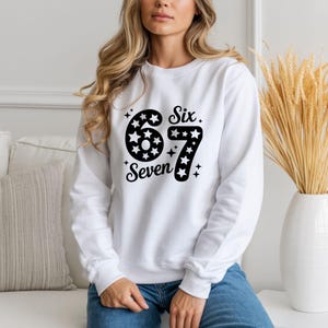 Six Seven 67 PNG SVG Cut File, Funny Viral Meme 67 Svg for Cricut ...