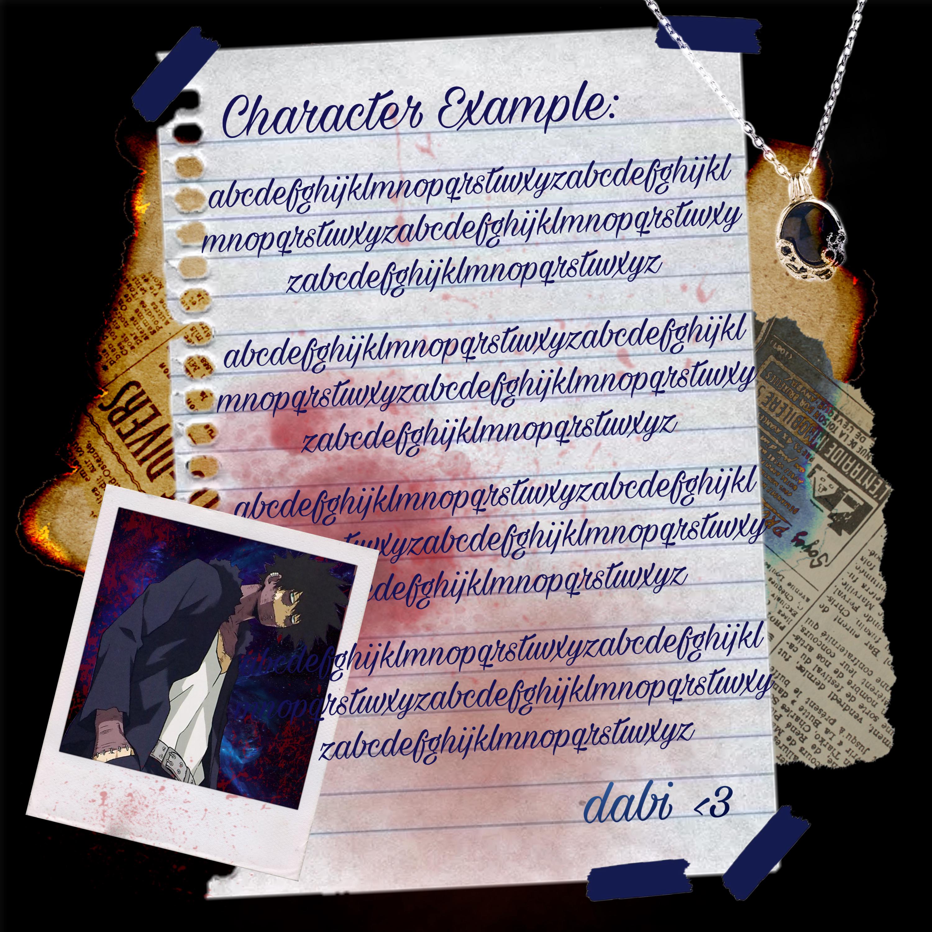 Yandere Comfort Character Letter | Personalized Custom Letter | All ...