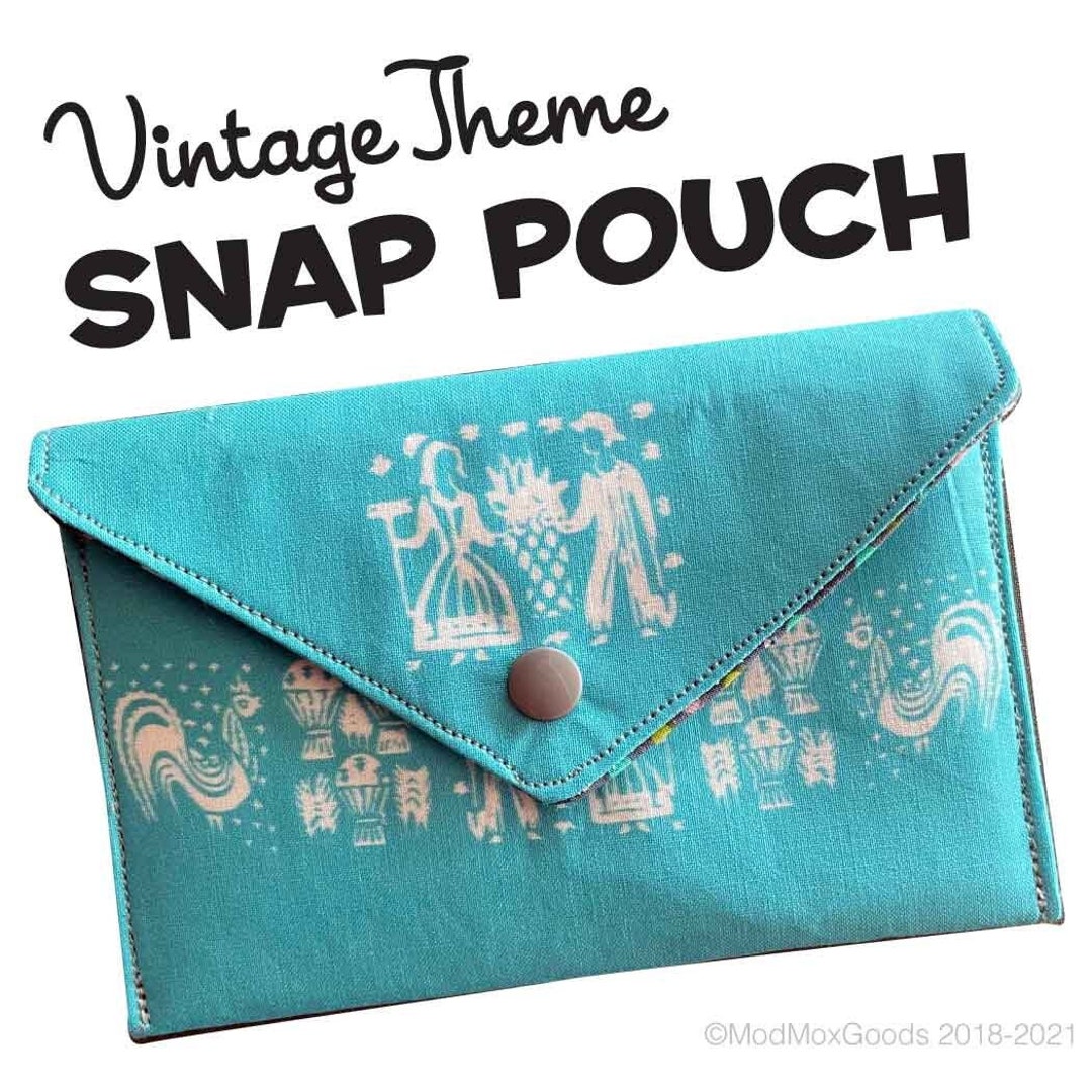 Pyrex Butterprint Snap Pouch With My Own Bespoke Designed Pyrex Bowls ...