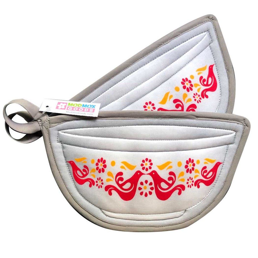 Pyrex Friendship Bowl Potholders Bowl Shaped Pot Holders Set of 2 - Etsy