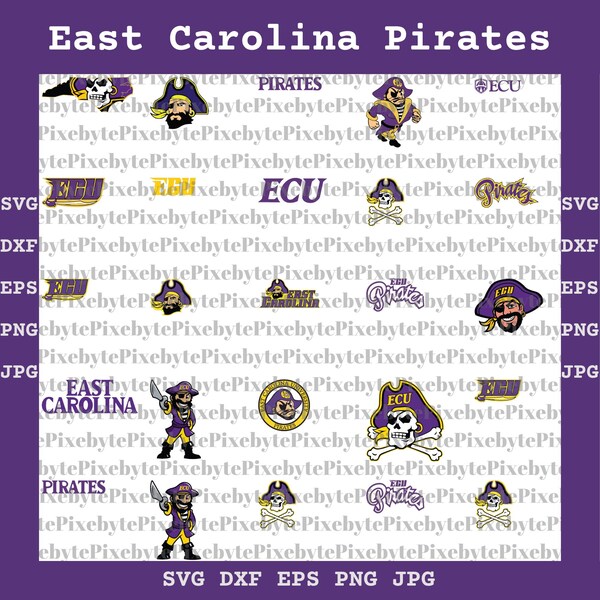 Ecu Pirates - Etsy