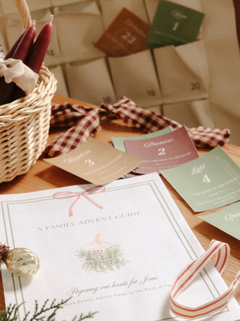 Preparing the Way for Jesus - A 4 Week Family Advent Guide - Etsy