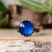 Royal Blue Ring Little Blue Ring Navy Blue Ring Antique - Etsy