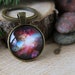 Nebula Keychain | Galaxy Keychain | Universe Keychain | Space Jewelry ...