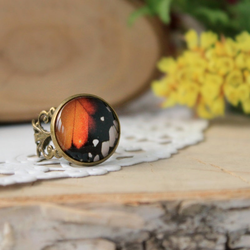 Butterfly Wing Ring - Etsy
