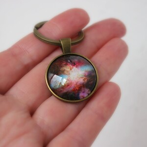 Nebula Keychain | Galaxy Keychain | Universe Keychain | Space Jewelry ...