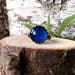 Royal Blue Ring | Little Blue Ring | Navy Blue Ring | Antique Bronze ...