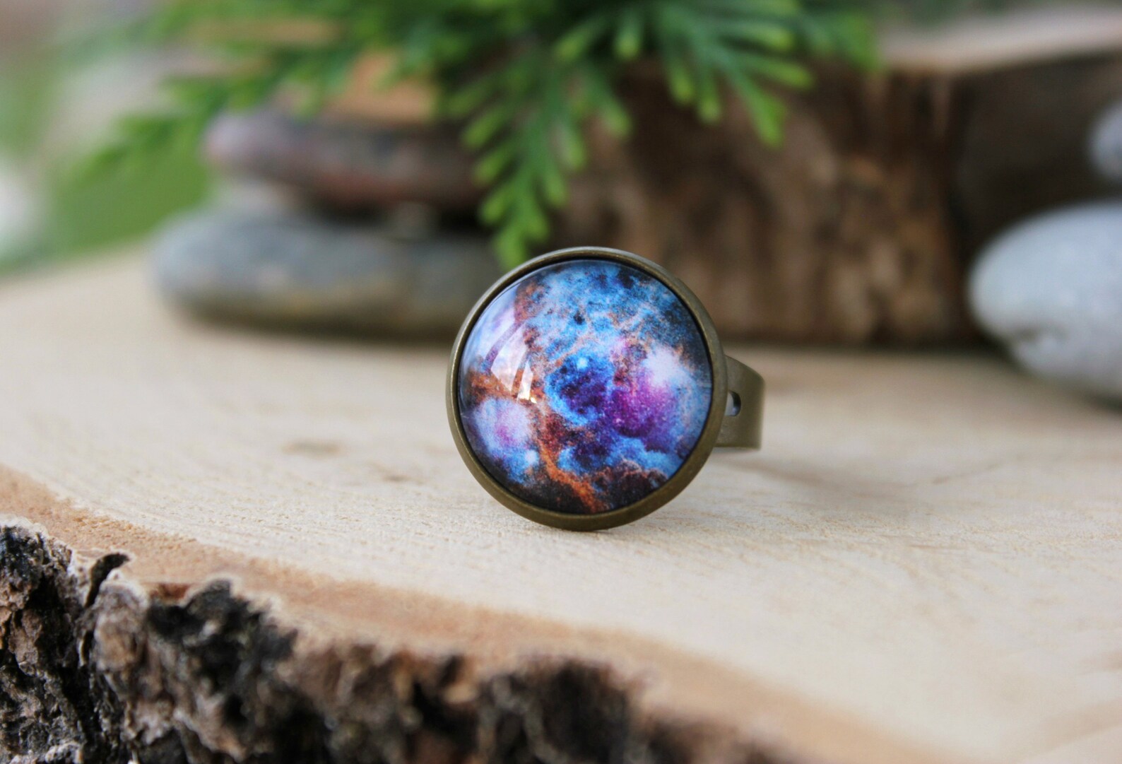 Galaxy Ring Galaxy Jewelry Nebula Ring Space Jewelry | Etsy