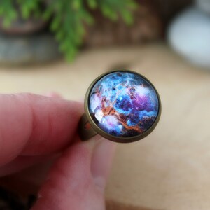 Galaxy Ring | Galaxy Jewelry | Nebula Ring | Space Jewelry | Universe ...