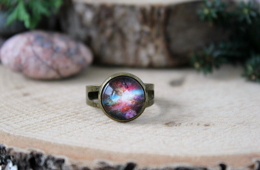 Galaxy Ring | Nebula Ring | Galaxy Jewelry | Space Jewelry | Universe ...