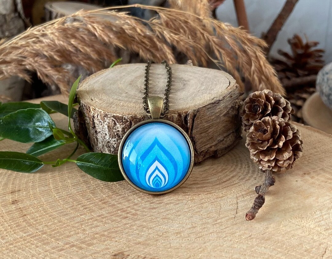 Levels of Water Pendant | Antique Bronze Necklace | Levels of Water ...