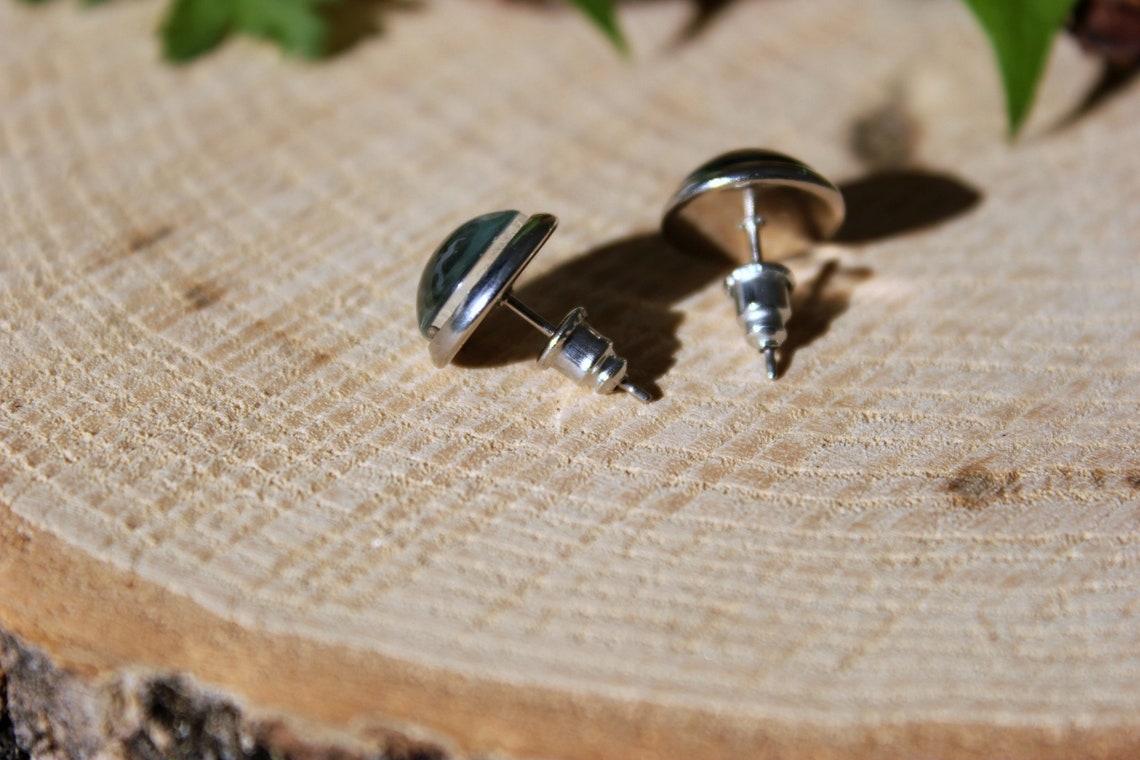 Vintage Map Stud Earrings Vintage World Map Old Map Stud | Etsy