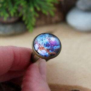 Galaxy Ring | Galaxy Jewelry | Nebula Ring | Space Jewelry | Universe ...