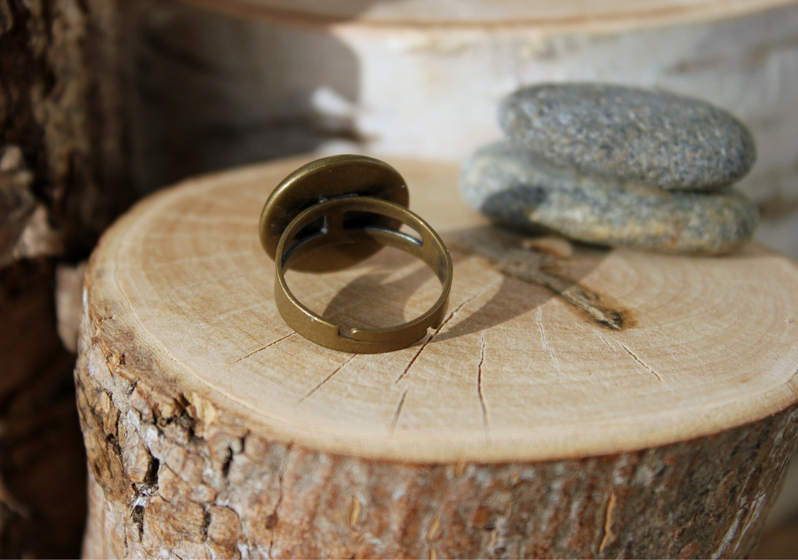 Pluto Ring Galaxy Jewelry Antique Bronze Ring Space | Etsy