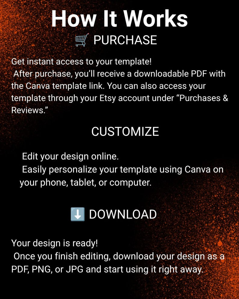 Editable BBQ Restaurant Menu Flyer Template | Canva Template | Instant ...