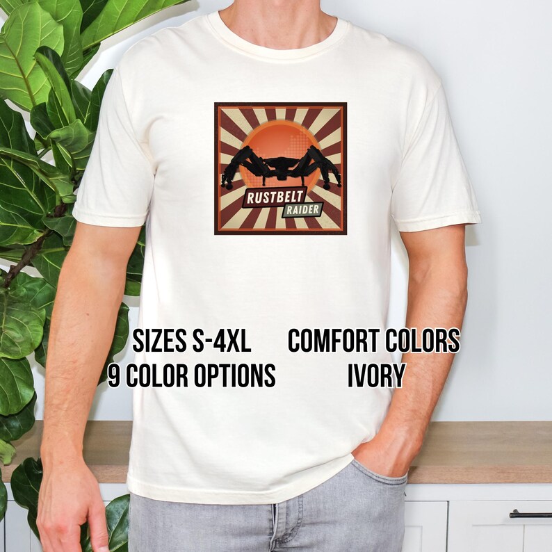 Rustbelt Raider ARC Raiders Inspired Shirt | Comfort Colors Wasteland ...