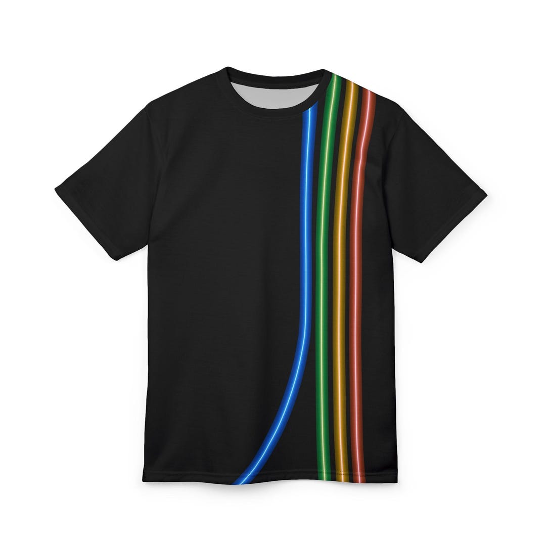 ARC Raiders Spectrum Beam Shirt | Arcoholic Neon Glow Line Tee ...