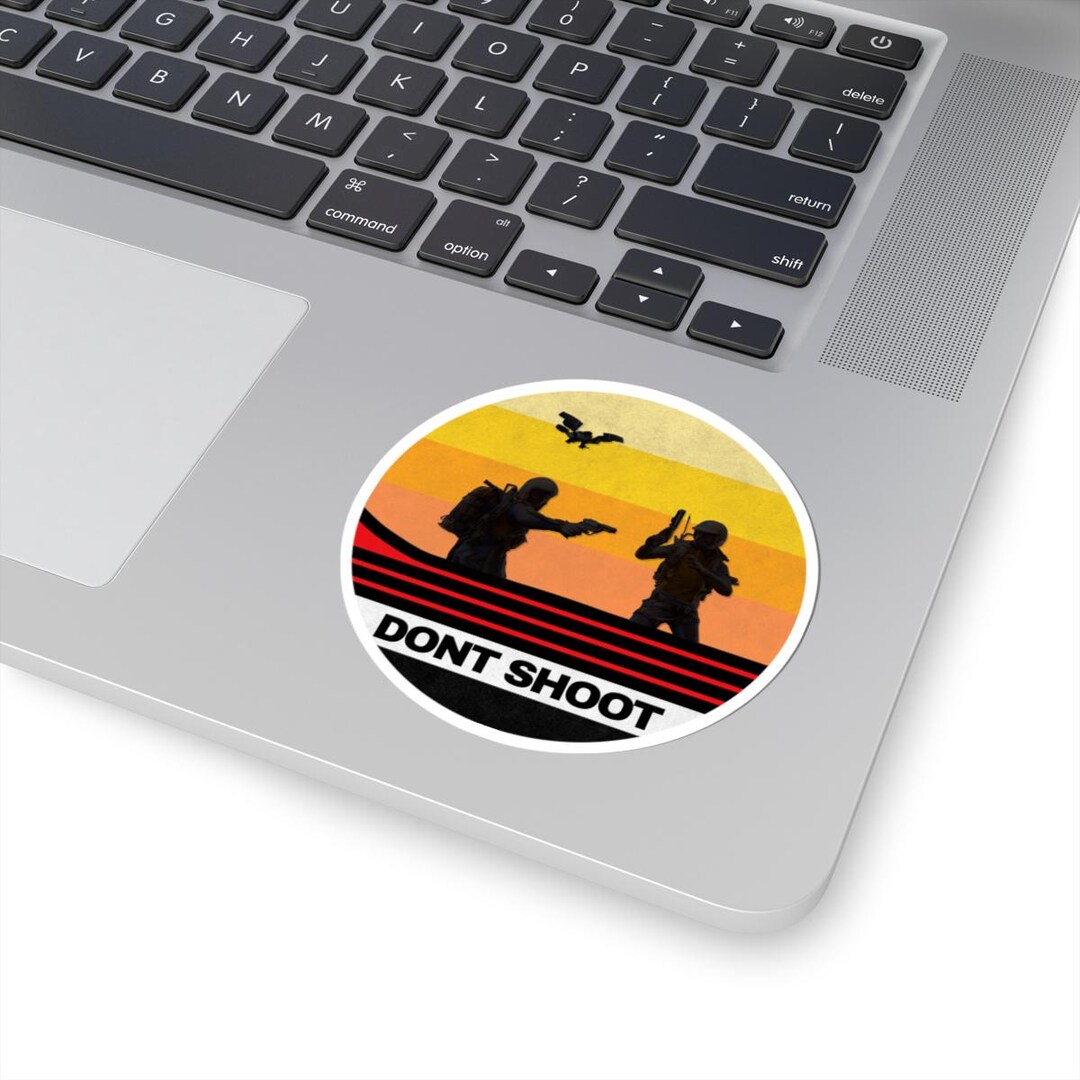 DONT SHOOT ARC Raiders Inspired Sticker | Retro Sunset Gamer Vinyl ...