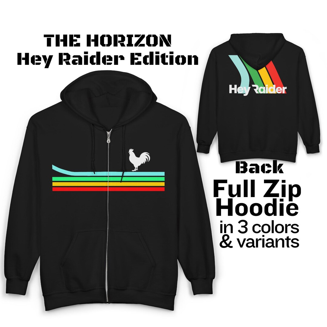 ARC Raiders Hey Raider Horizon Edition Zip up Hoodie Gamer Streetwear ...