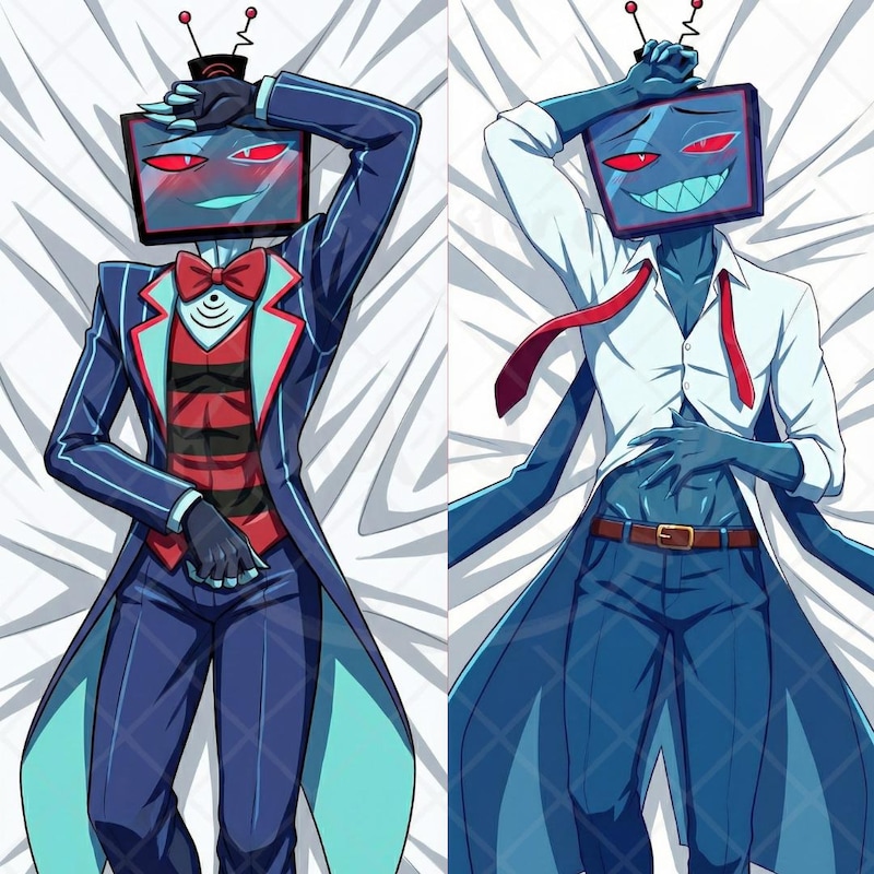 Hazbin Hotel Vox Body Pillow - Etsy