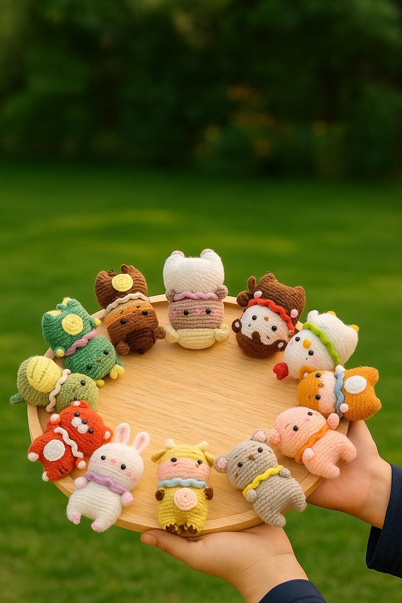 12 Zodiac Animals Amigurumi Crochet Pattern – Chinese Horoscope ...