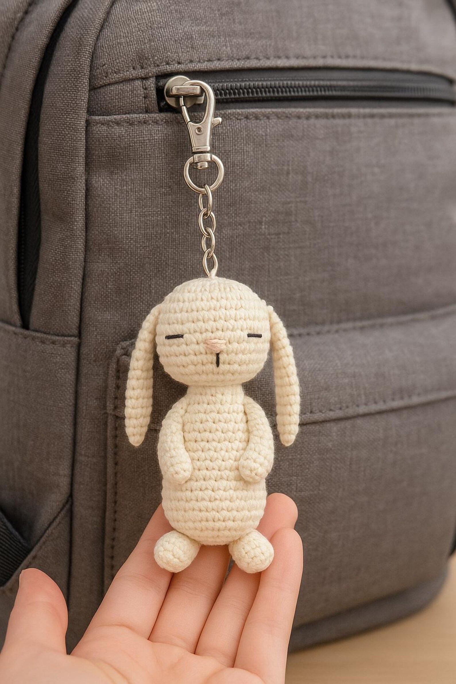 Praying Bunny Crochet Pattern, Amigurumi Velvet Bunny PDF, Soft Plush ...