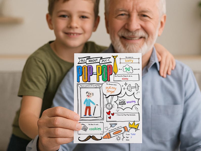 Printable Fathers Day Coloring Card | Fathers Day Activity for Kids ...