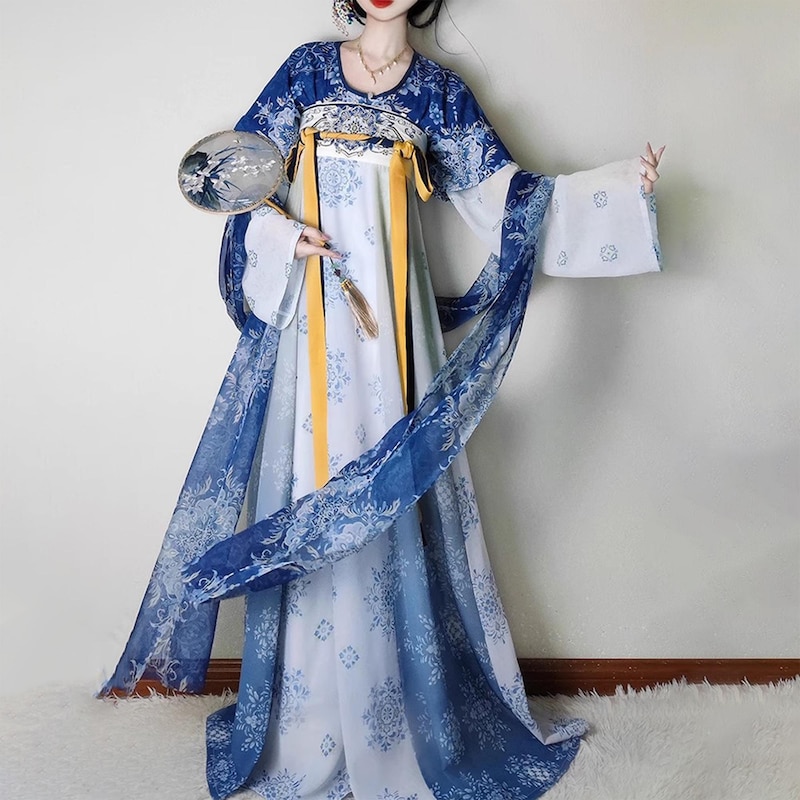 Chinese Modern Dress Hanfu - Etsy UK