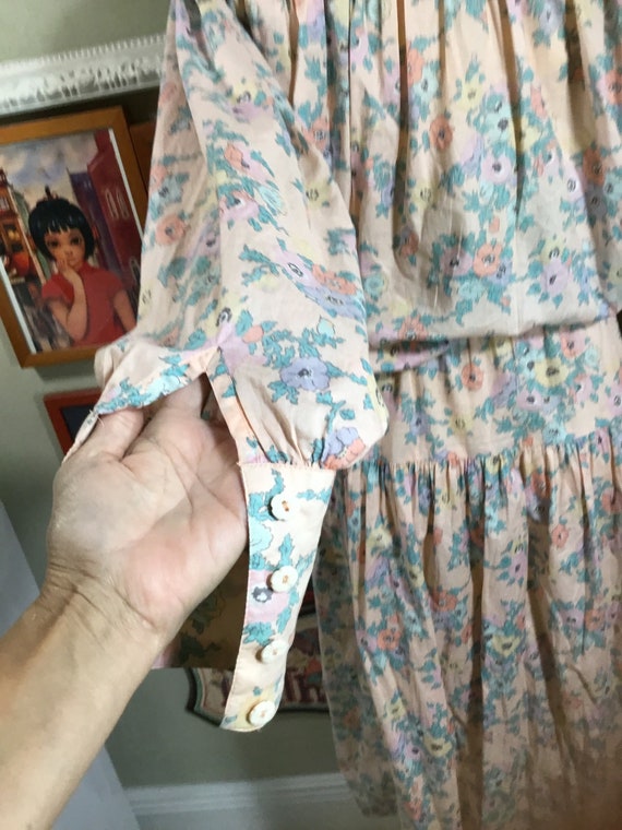 Carole Little 1980’s Victorian Style Dress - Gem