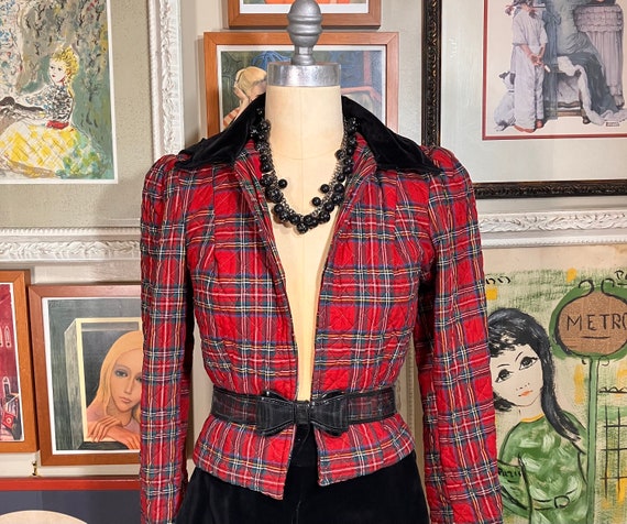 1970's Petite Ladies, Teen or Girls Quilted Jacket & … - Gem