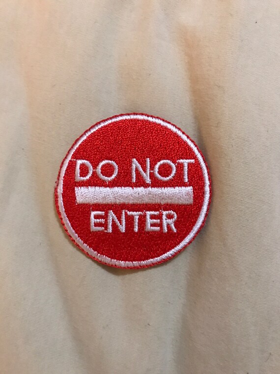 Vintage do not enter - Gem