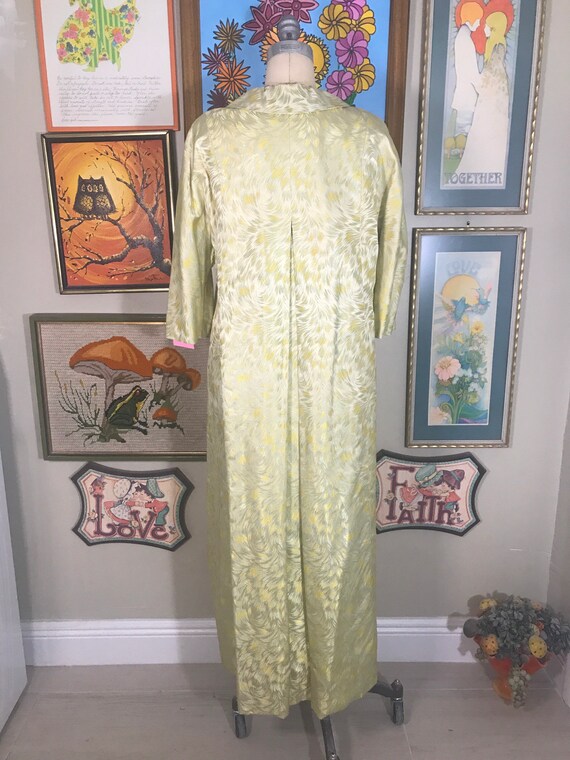 Meya of Miami 1960's Long Pale Yellow Iridescent Eve… - Gem