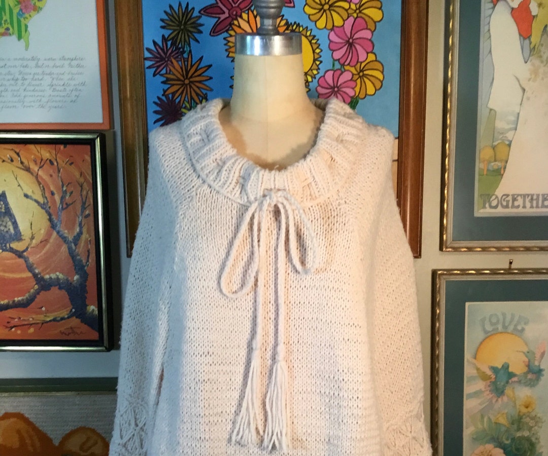 1960s Handmade Vintage Ladies Cape - Etsy